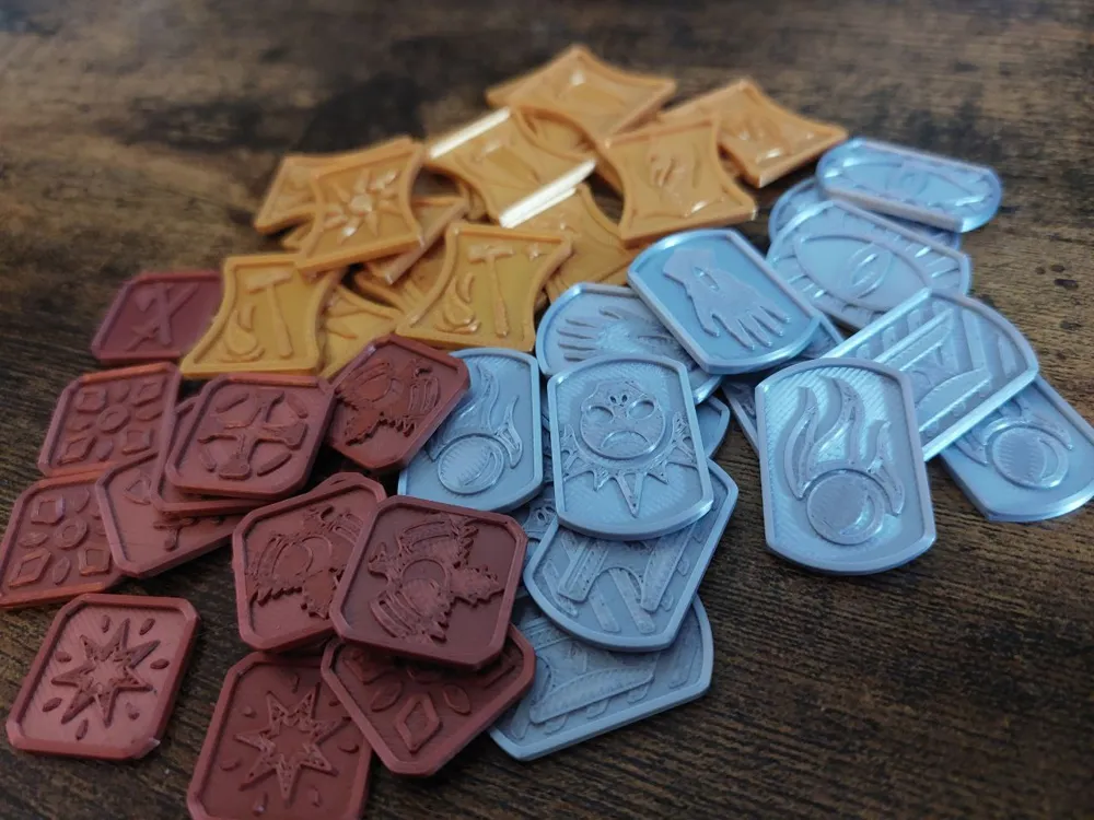 Gold, Silver & Copper DnD Coins by sauerkirschsaft - MakerWorld