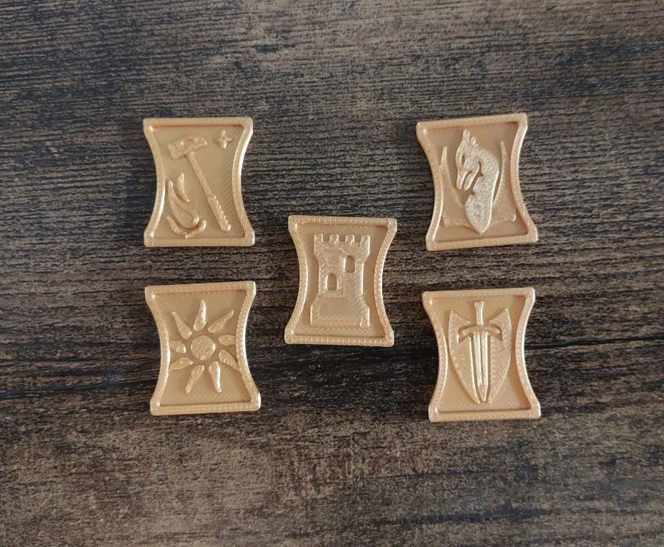 Gold, Silver & Copper DnD Coins by sauerkirschsaft MakerWorld: Download ...