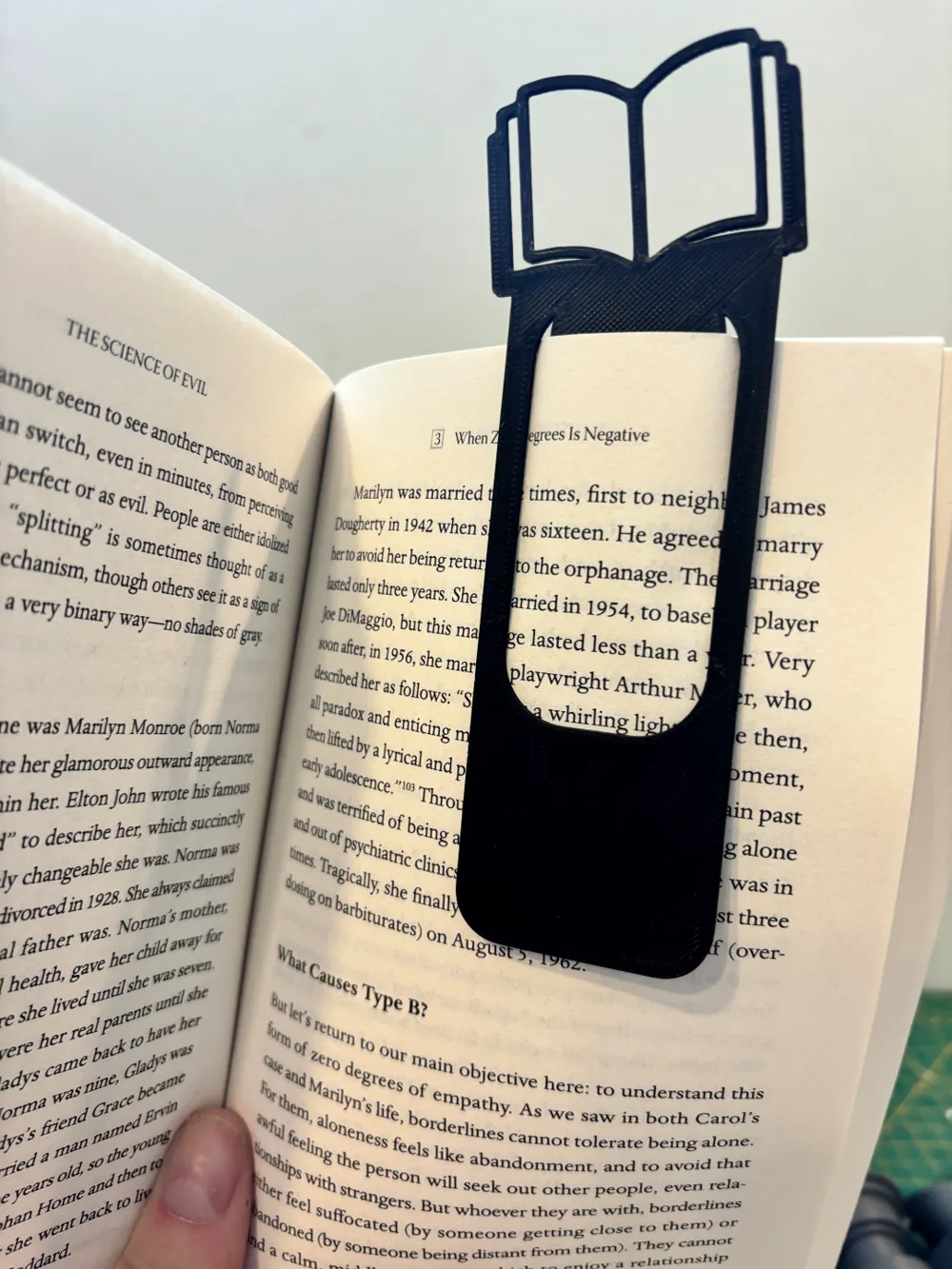 Open Book Bookmark by DuckyPrinted - MakerWorld