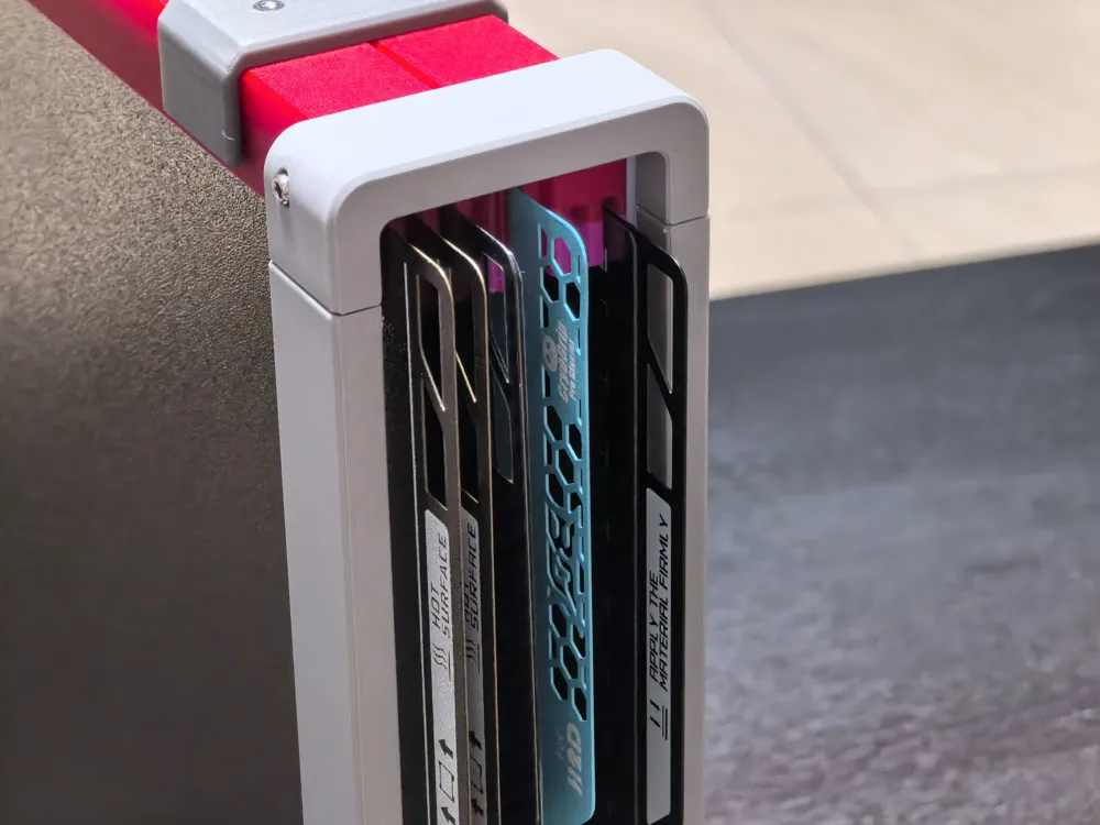 H2D Build Plate Modular Storage Rack - Free 3D Print Model - MakerWorld