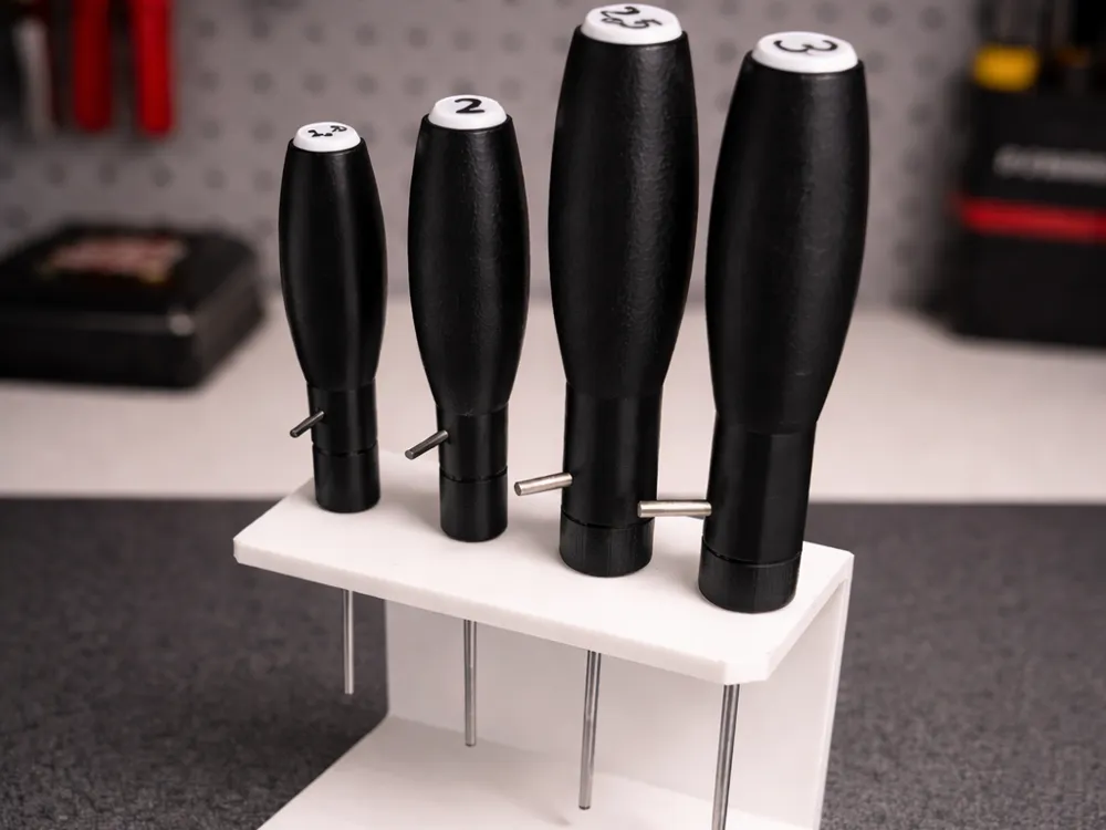 Hex key screwdriver set / allen wrench driver - Free 3D Print Model ...
