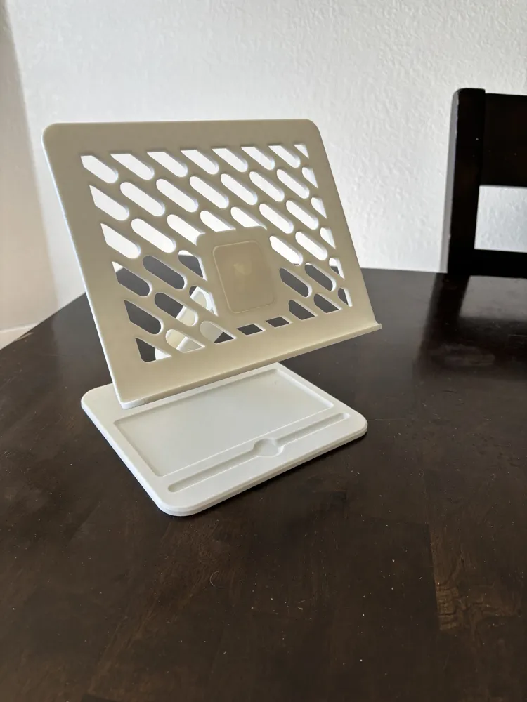 Adjustable iPad Stand - Free 3D Print Model - MakerWorld