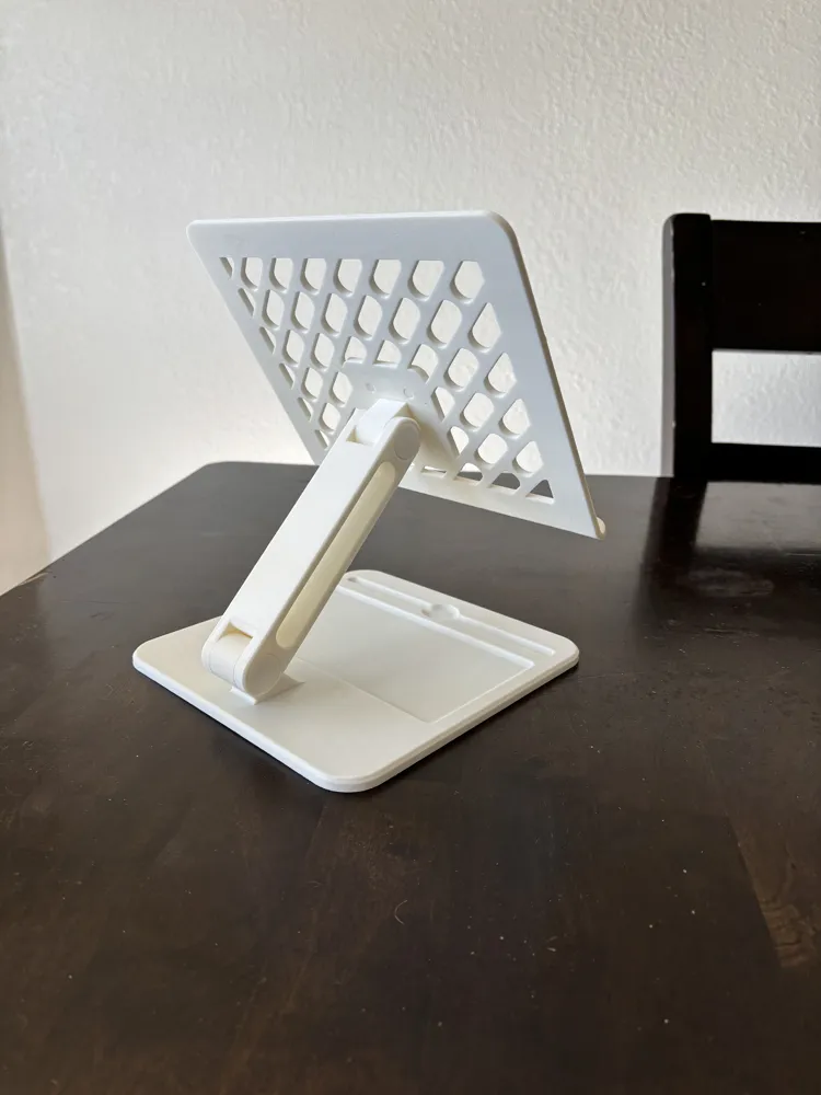 Adjustable iPad Stand - Free 3D Print Model - MakerWorld