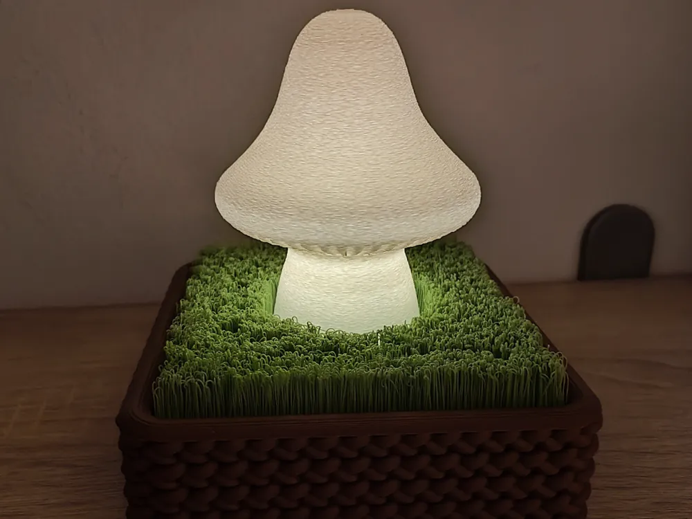 Mushroom in moss by DrejkCZ MakerWorld: Download Free 3D Models
