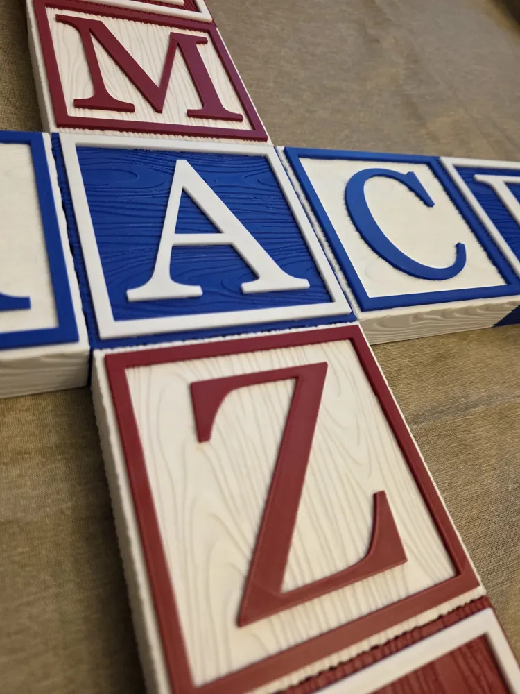 Awesome DIY Scrabble art! - Free 3D Print Model - MakerWorld