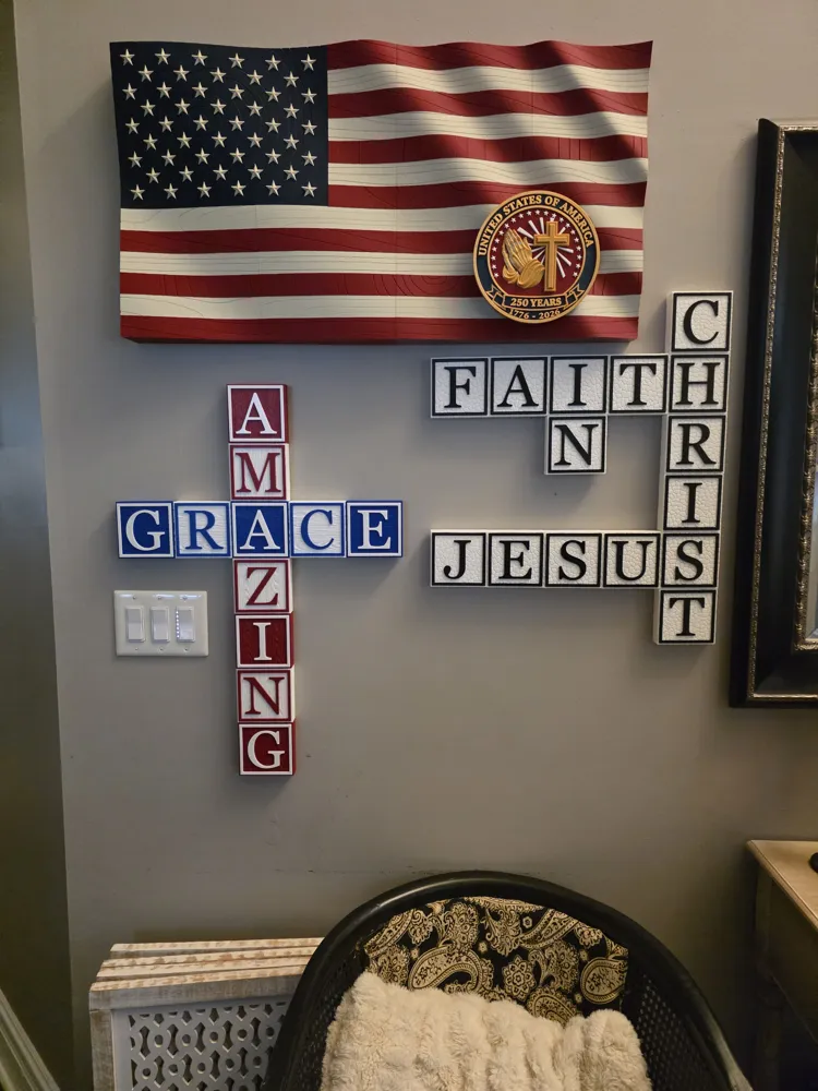 Awesome DIY Scrabble art! - Free 3D Print Model - MakerWorld