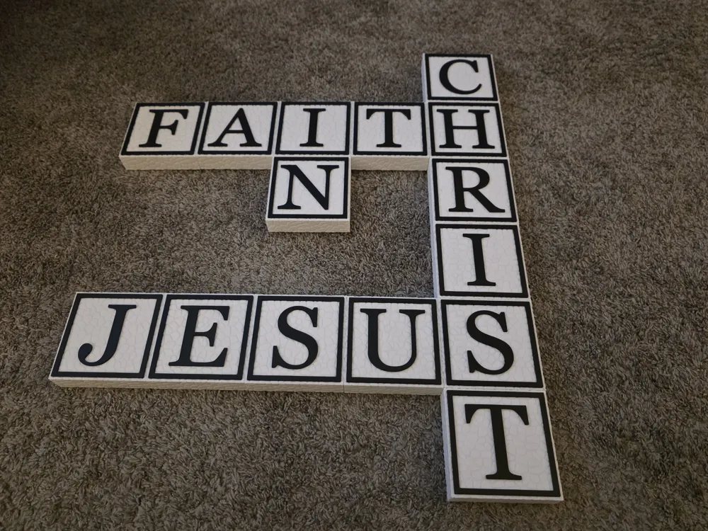 Awesome DIY Scrabble art! - Free 3D Print Model - MakerWorld