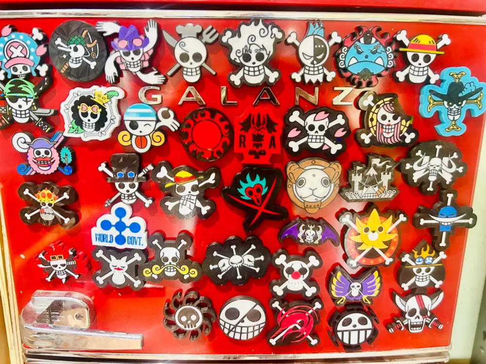 One Piece Jolly Roger Magnet Mega Pack. 44 Magnets by downeast3d ...
