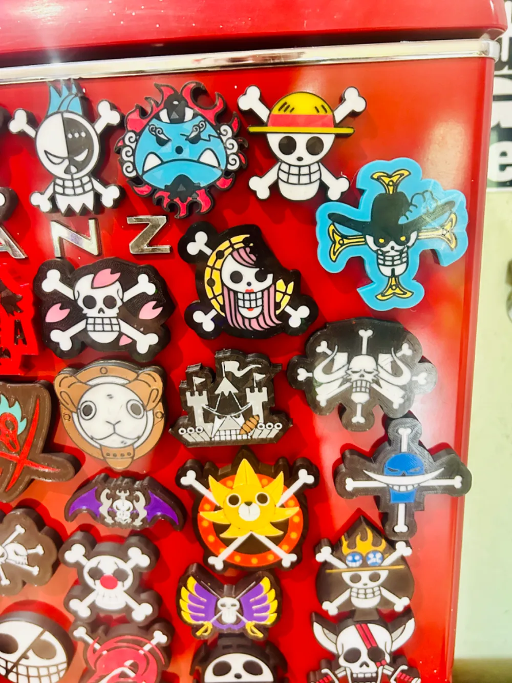 One Piece Jolly Roger Magnet Mega Pack. 44 Magnets by downeast3d ...