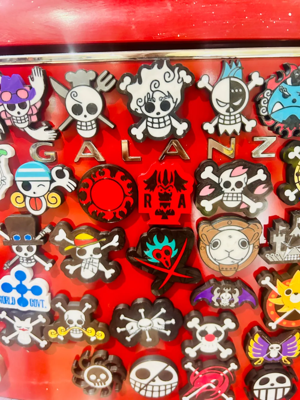 One Piece Jolly Roger Magnet Mega Pack. 44 Magnets - Free 3D Print ...