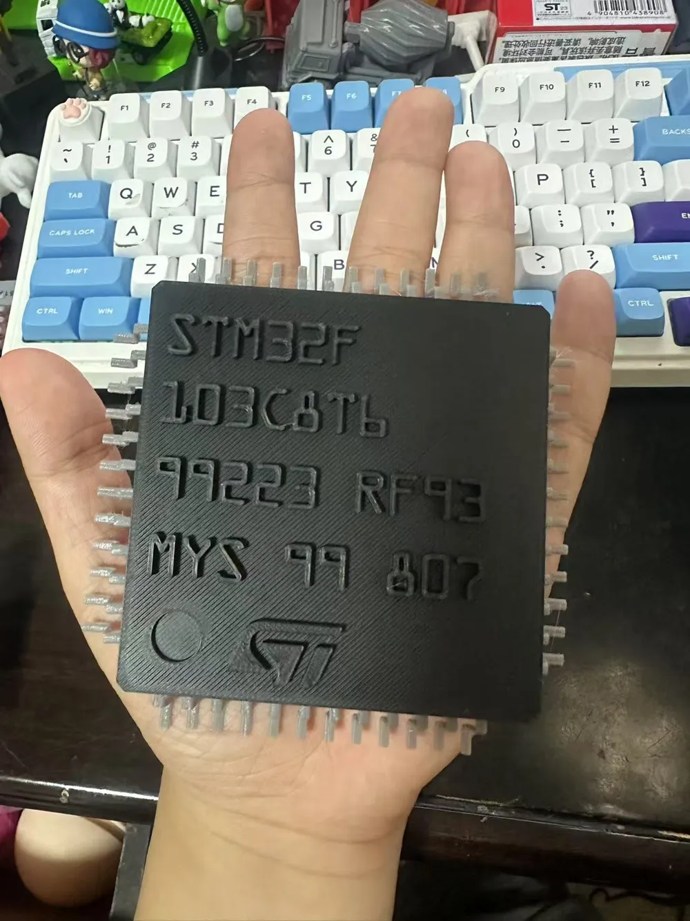 STM32 Microcontroller 12:1 Chip Model by yuki MakerWorld: Download Free ...