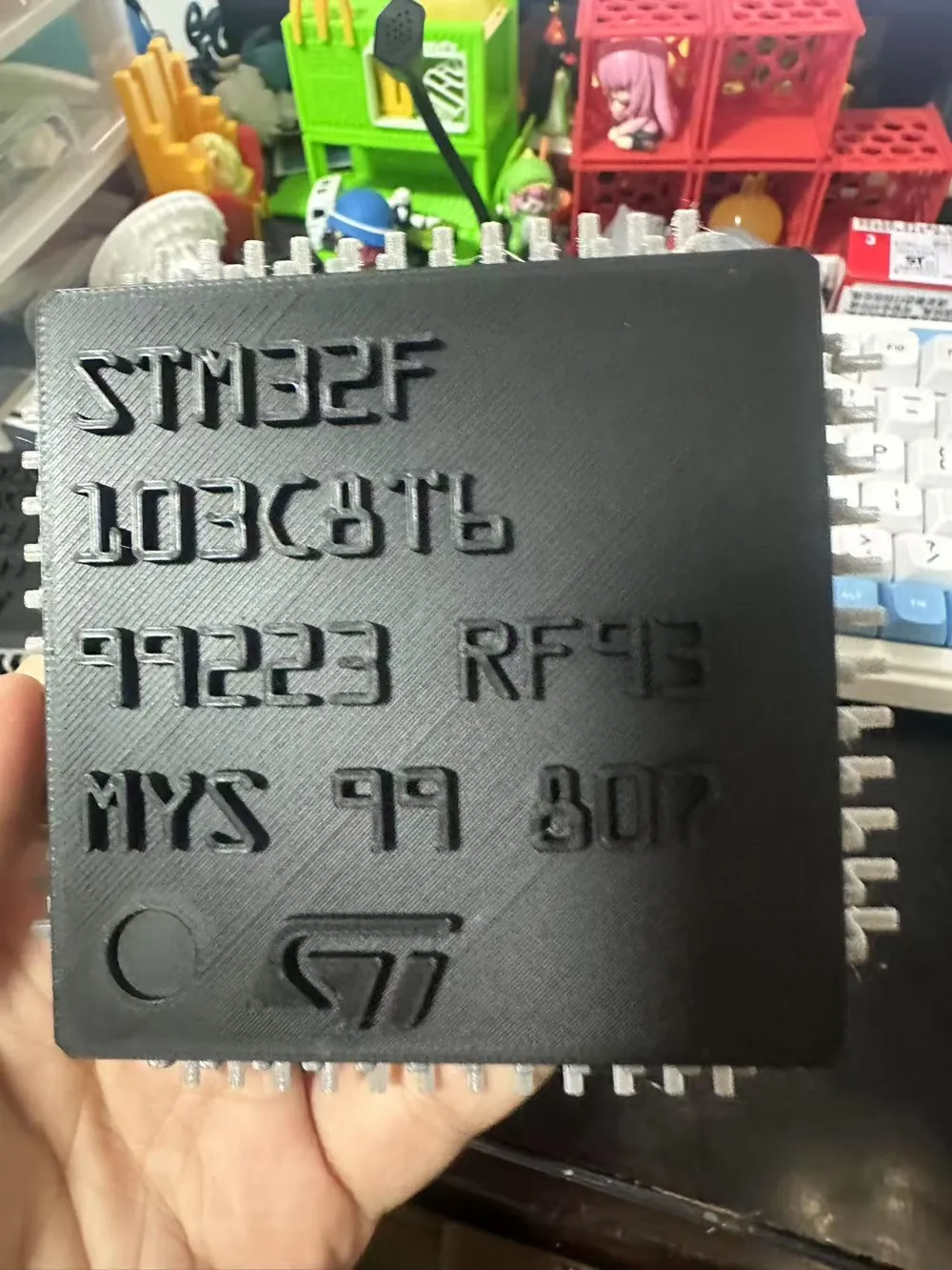 STM32 Microcontroller 12:1 Chip Model by yuki MakerWorld: Download Free ...