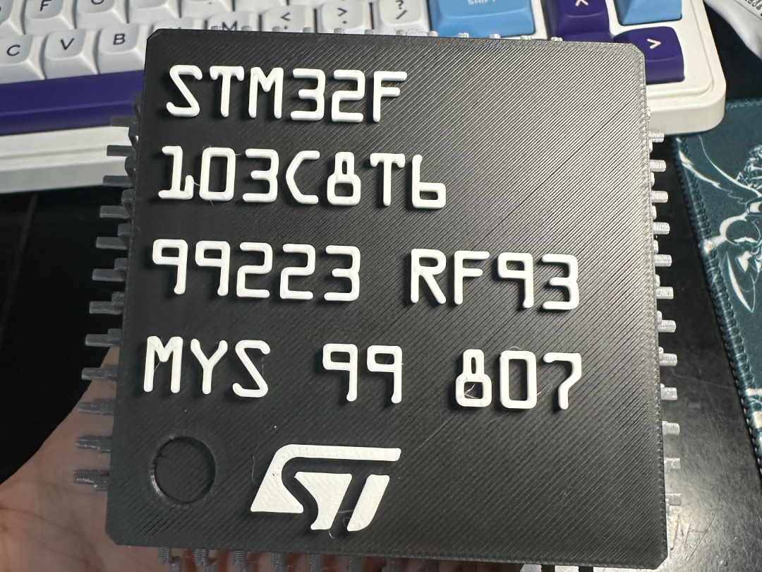 STM32-Mikrocontroller 12:1-Chipmodell von yuki MakerWorld: Kostenlose ...