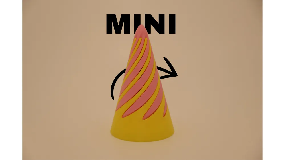 MINI Vortex Thread Passthrough Fidget - Simple by Fin3dPrinting - MakerWorld