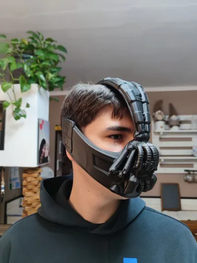 Bane Mask – 3D Printable Model - Free 3D Print Model - MakerWorld