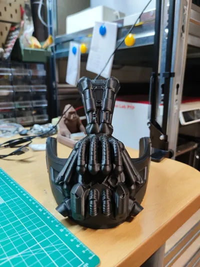 Bane Mask – 3D Printable Model - Free 3D Print Model - MakerWorld