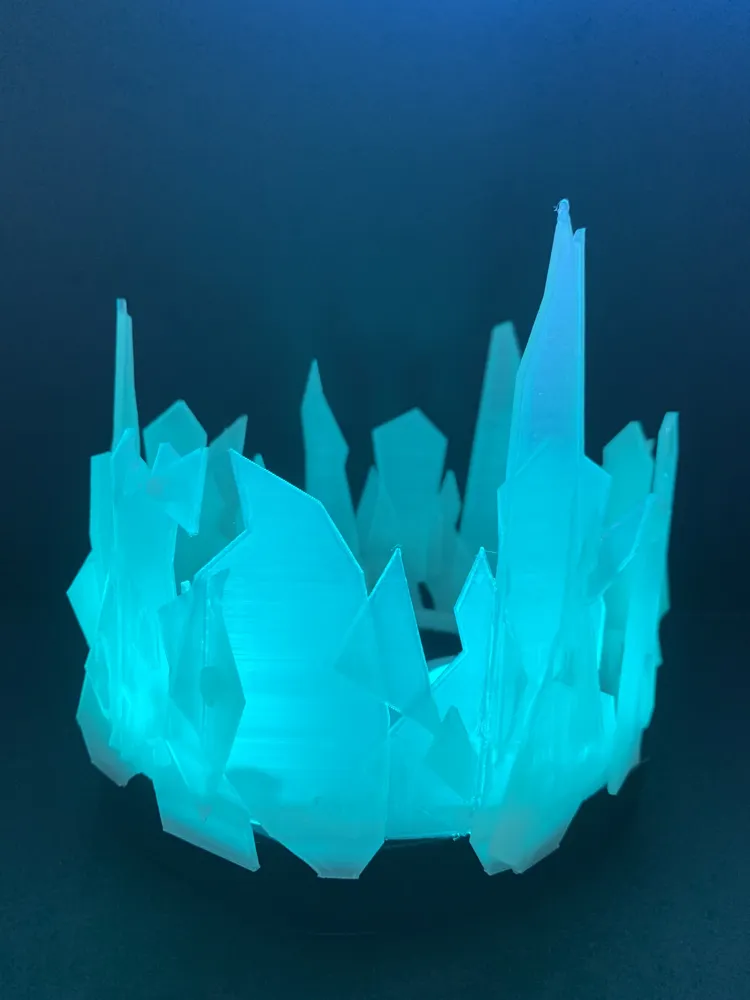 shattered crown - Free 3D Print Model - MakerWorld