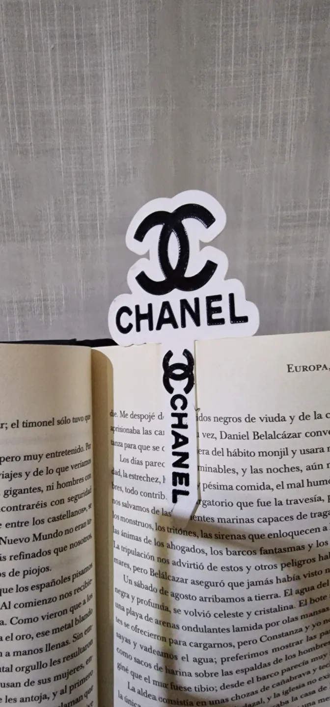 Chanel bookmark Chanel Bookmark by darvil66 - MakerWorld