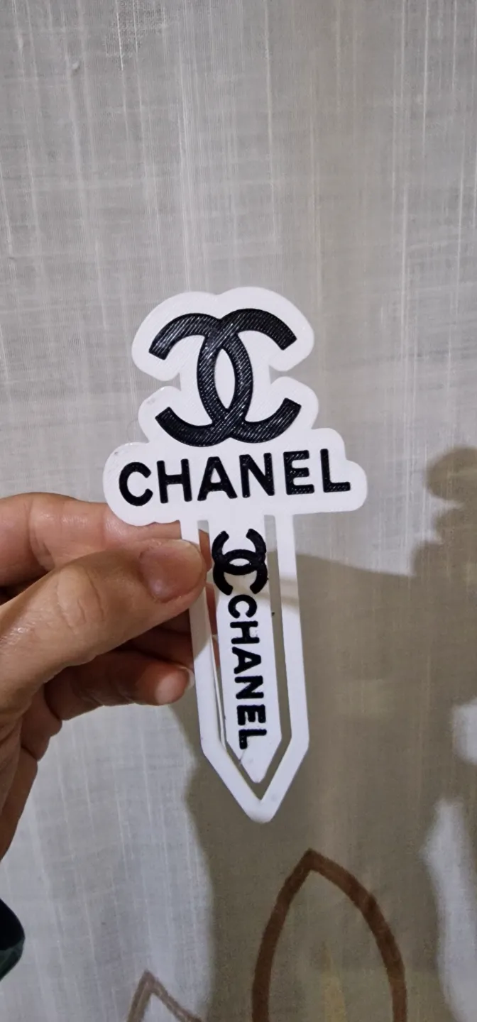 Chanel bookmark Chanel Bookmark by darvil66 - MakerWorld