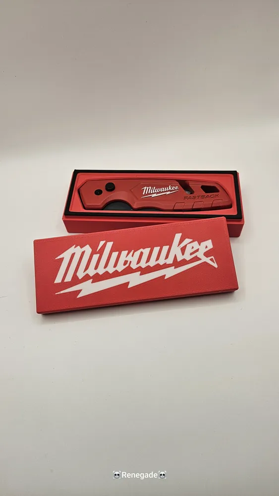 Milwaukee Box for Folding Knife - Free 3D Print Model - MakerWorld