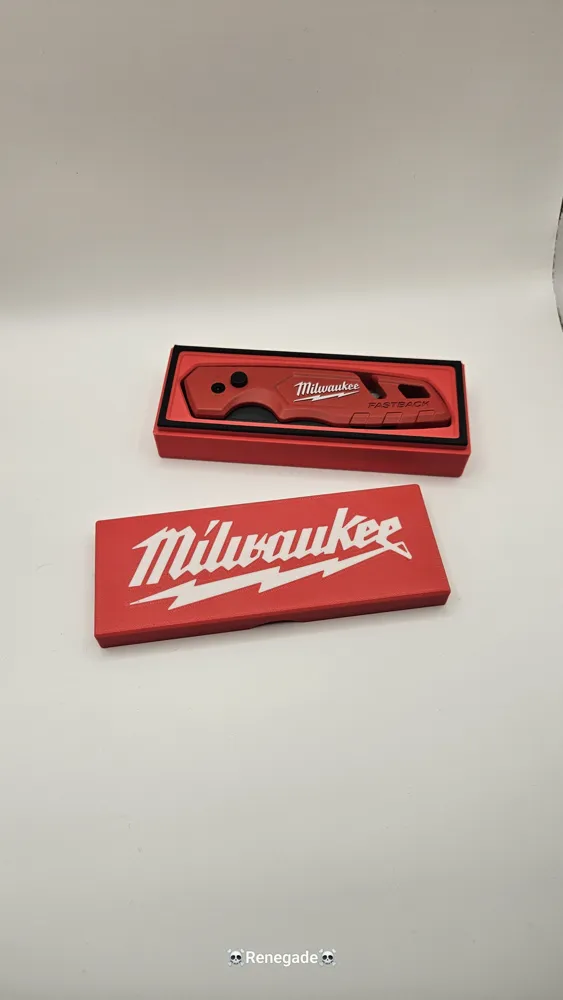 Milwaukee Box for Folding Knife - Free 3D Print Model - MakerWorld