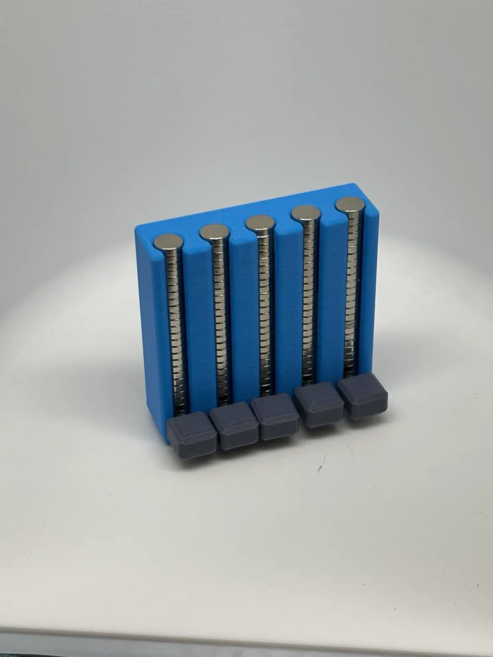 6 X 2 Magnet Rack for Multiboard holds 125 magnets by iglord - MakerWorld