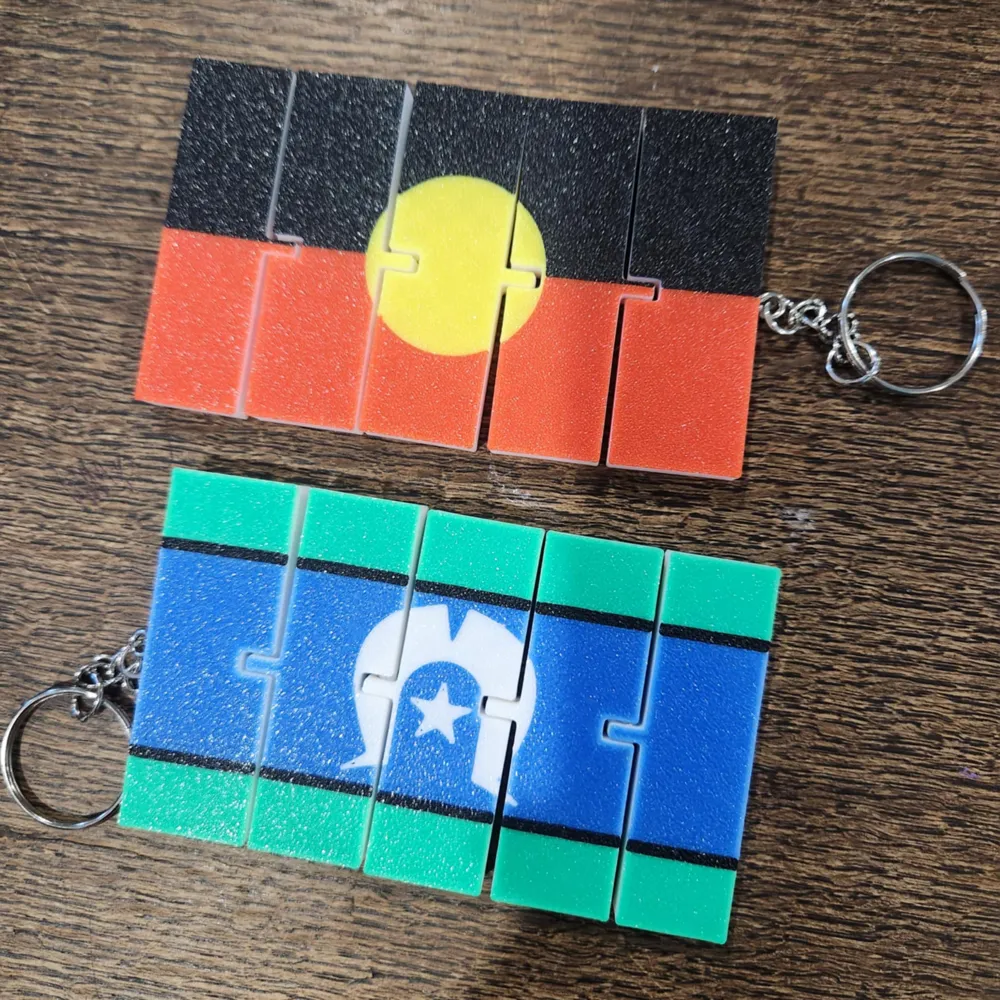 Torres Strait Islander Flag by Shannon MakerWorld: Download Free 3D Models