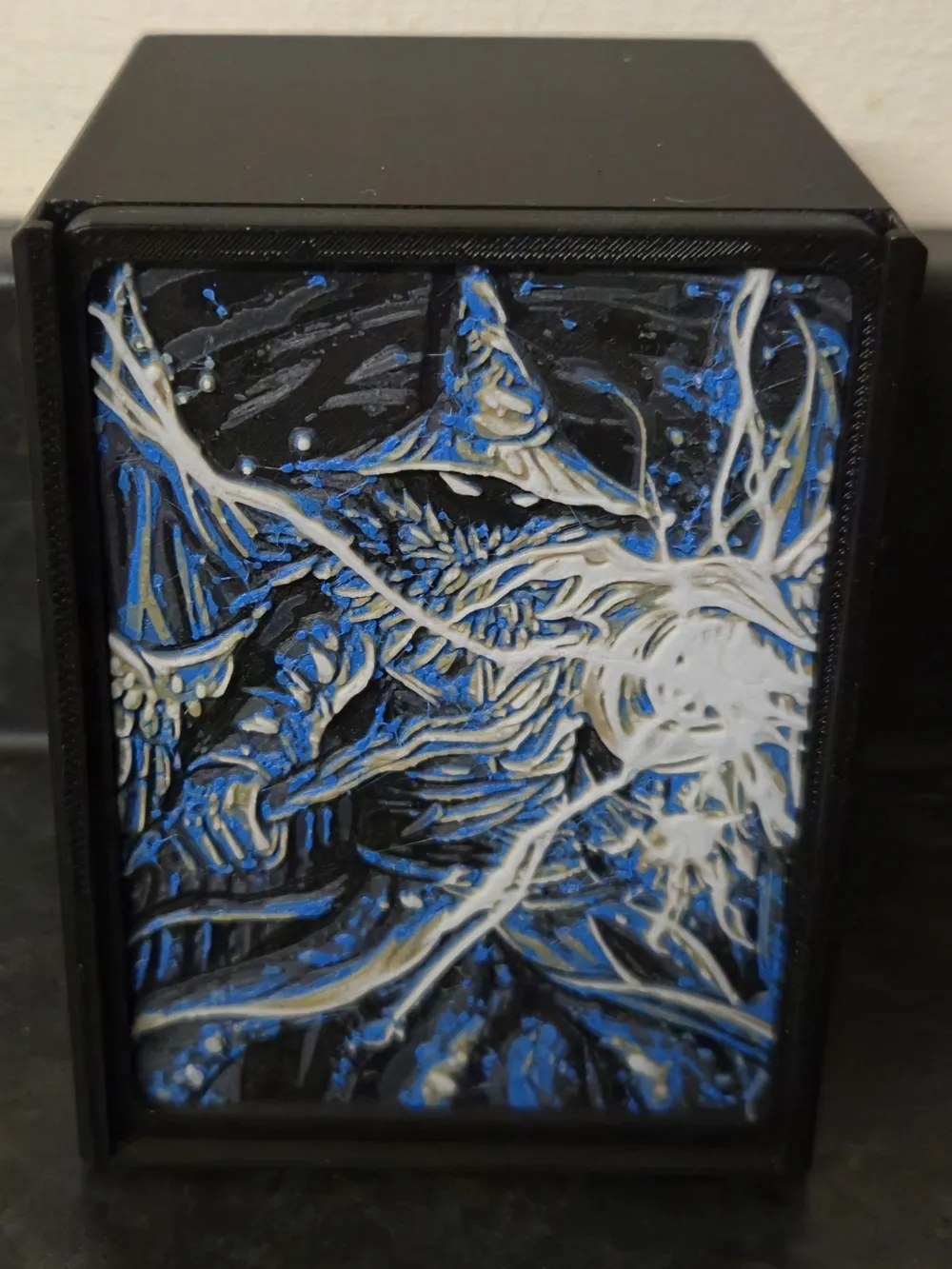 MTG Commander Deck Box inlay Black Waltz Hueforge por JamieSTARx ...