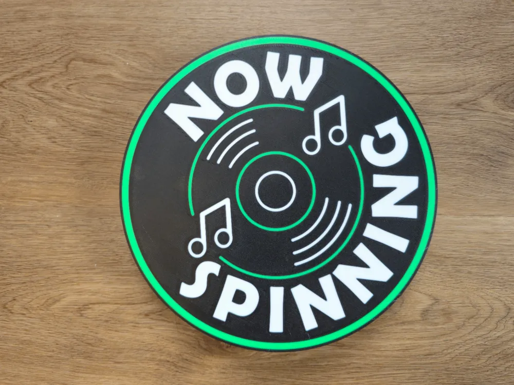 Now Spinning LED Lightbox Sign - Free 3D Print Model - MakerWorld