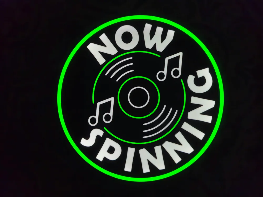 Now Spinning LED Lightbox Sign by Fast3D - MakerWorld