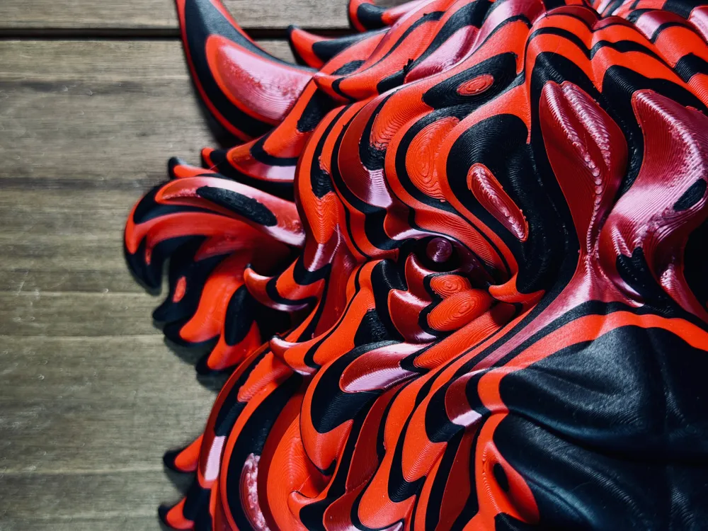 The Infernal Highlander Colorstacked Highland Cow - Free 3D Print Model ...