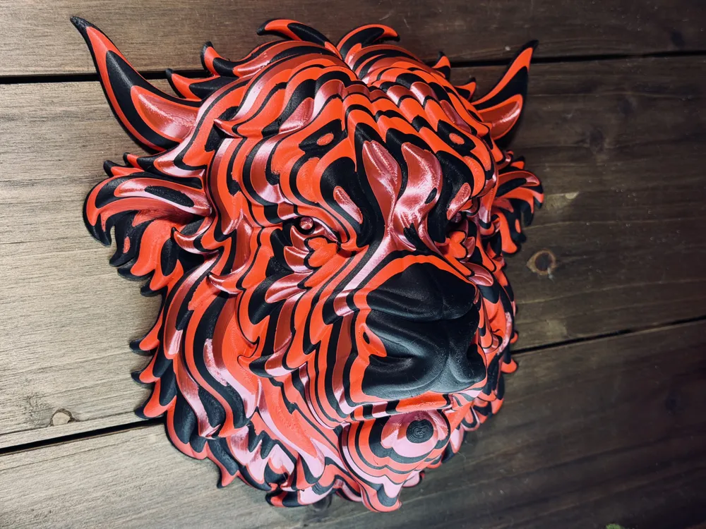 The Infernal Highlander Colorstacked Highland Cow - Free 3D Print Model ...