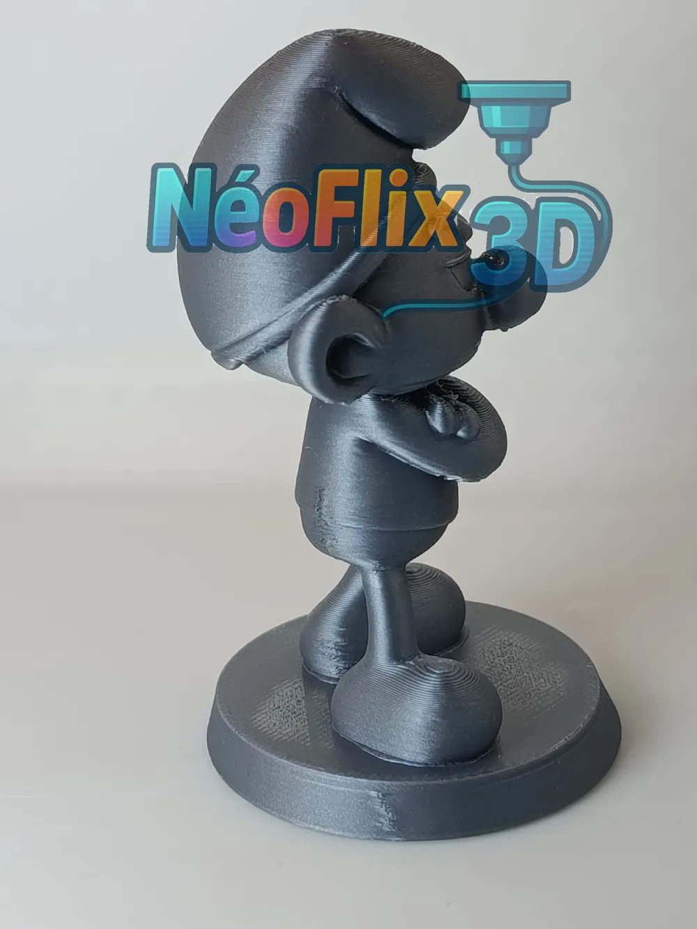 Grumpy Smurf crossed arms - Free 3D Print Model - MakerWorld