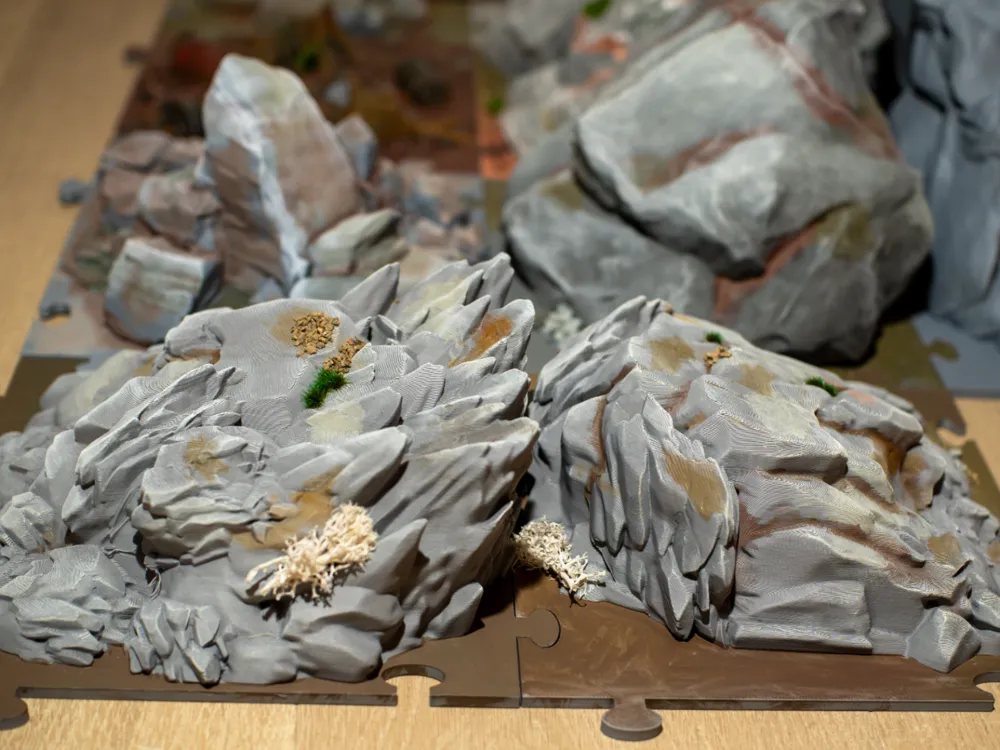 RC Crawler Park - Double rock - Free 3D Print Model - MakerWorld
