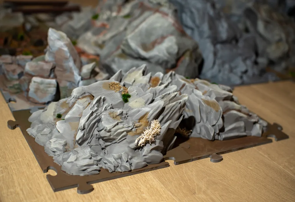 RC Crawler Park - Double rock - Free 3D Print Model - MakerWorld