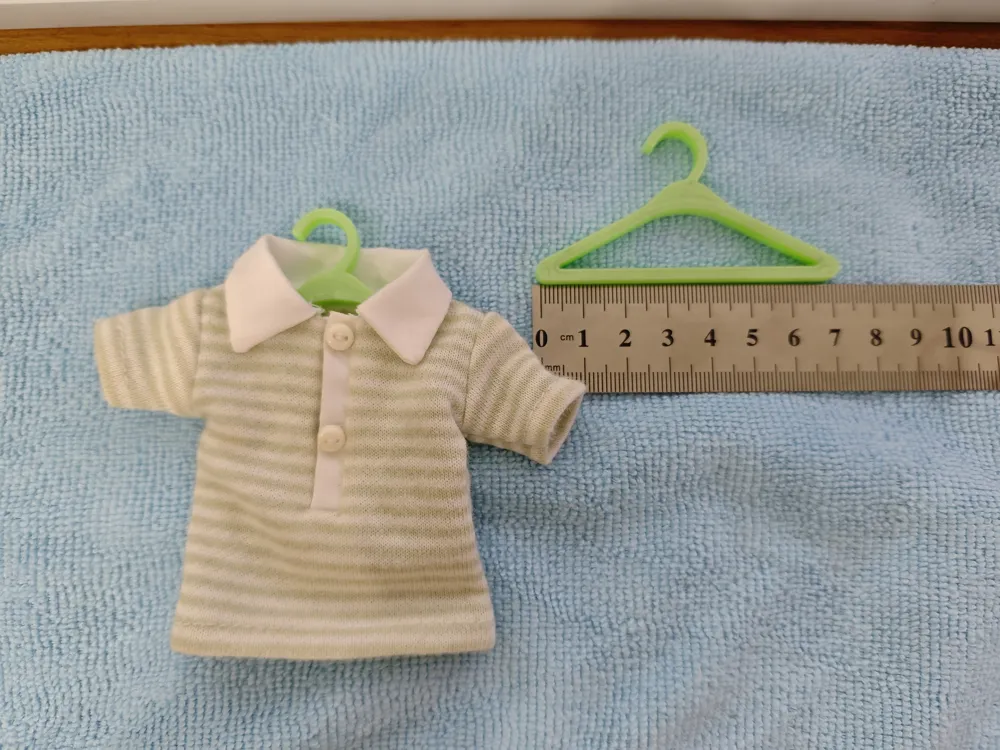 1/6 scale doll clothes hanger, BJD clothes hanger - Free 3D Print Model ...