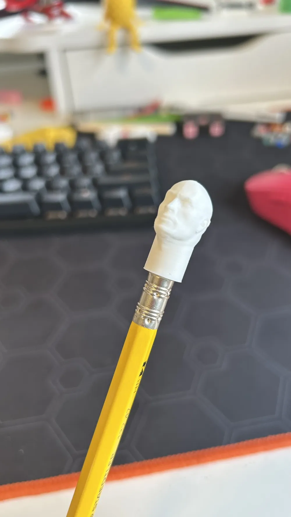 The Rock Pencil Topper|Dwayne The PENCIL TOPPER - Free 3D Print Model ...