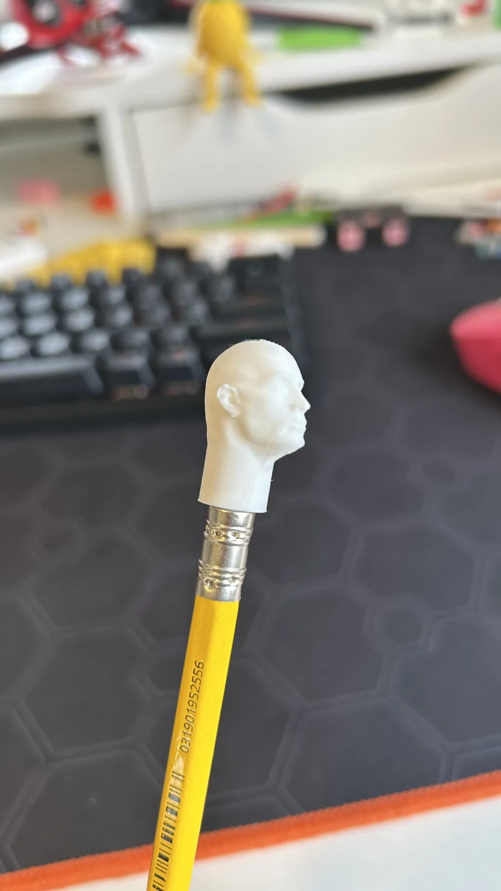 The Rock Pencil Topper|Dwayne The PENCIL TOPPER - Free 3D Print Model ...