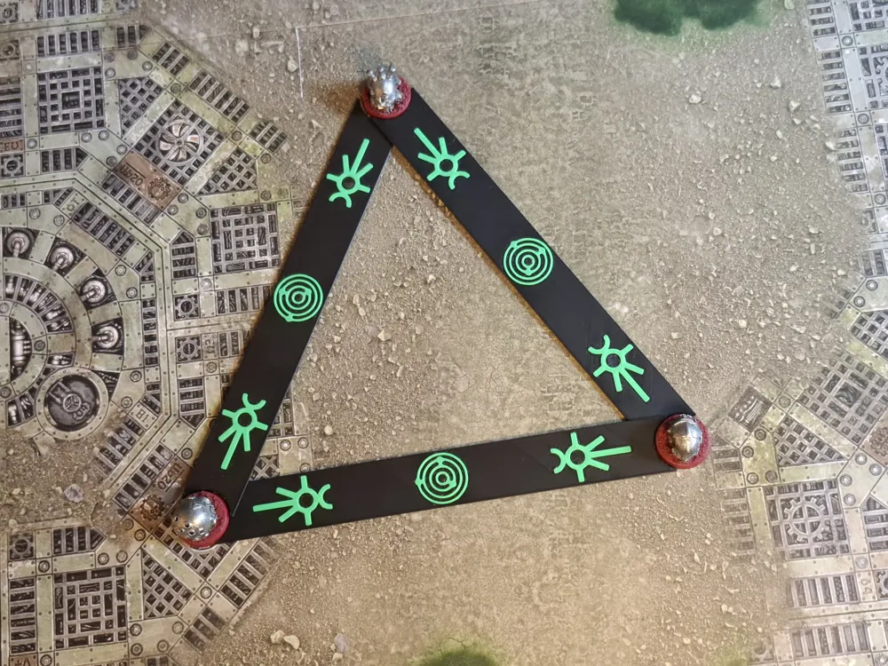 Killteam Necron Canoptek Circle Node Token Spacers by GonzoWarlord ...