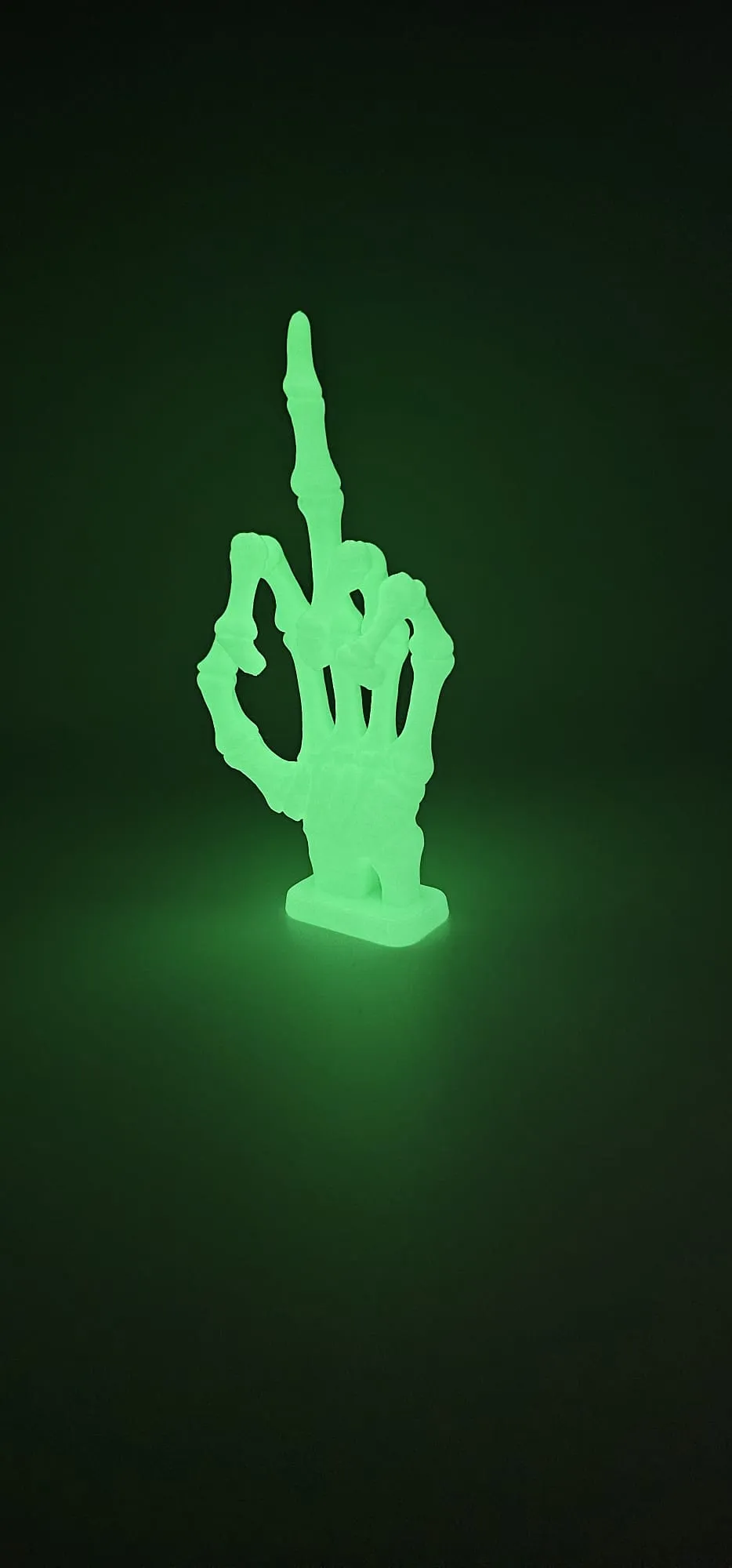 Skeleton Hand Middle Finger - Free 3D Print Model - MakerWorld