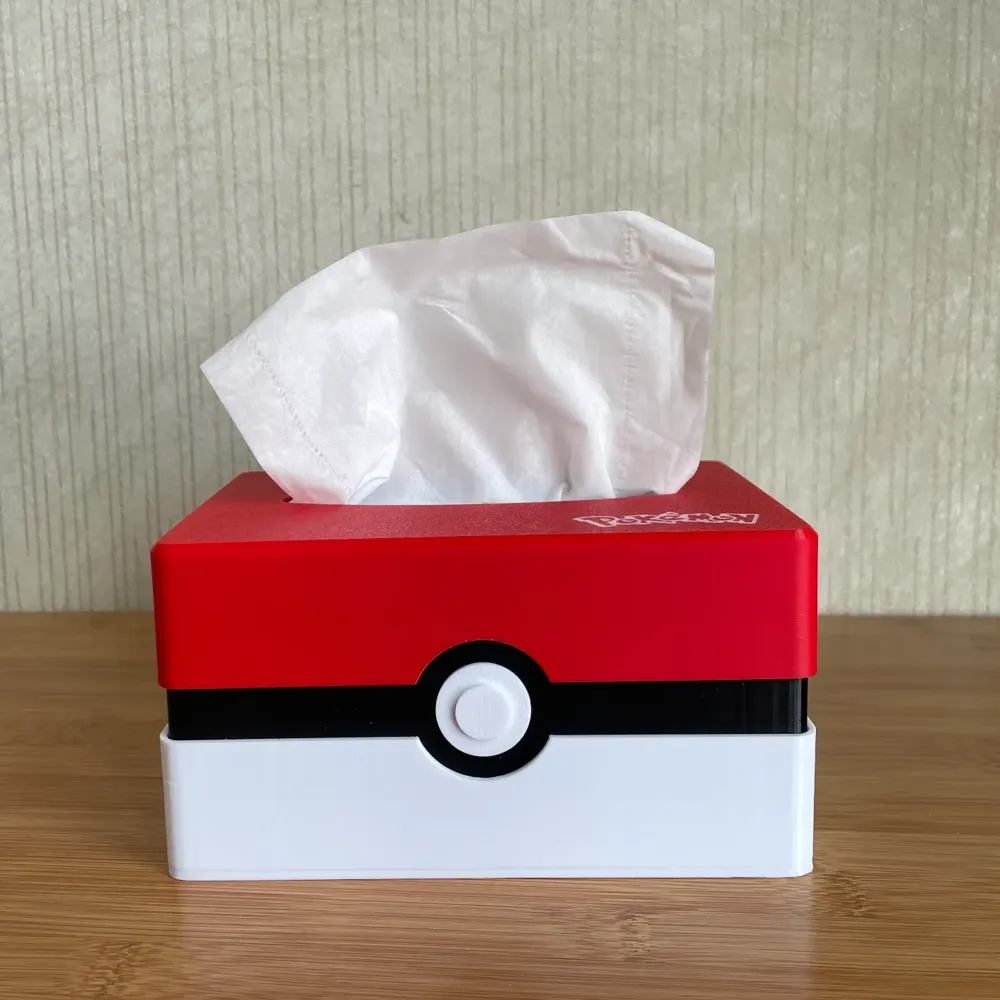 Pokemon Tissue Box - Free 3D Print Model - MakerWorld