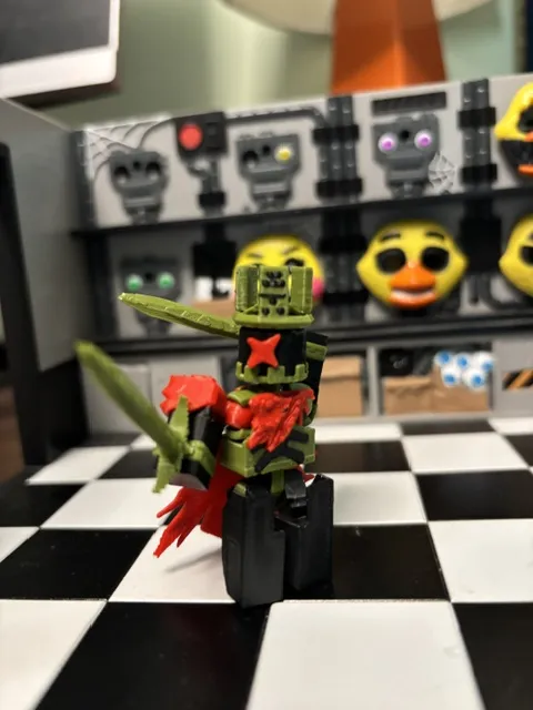 Articulated colored 1x1x1x1 action figure - Free 3D Print Model ...