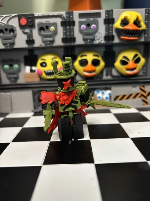 Articulated colored 1x1x1x1 action figure - Free 3D Print Model ...