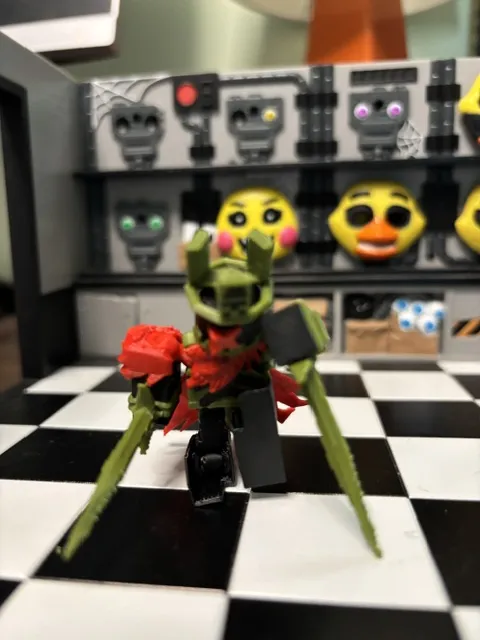 Articulated colored 1x1x1x1 action figure - Free 3D Print Model ...