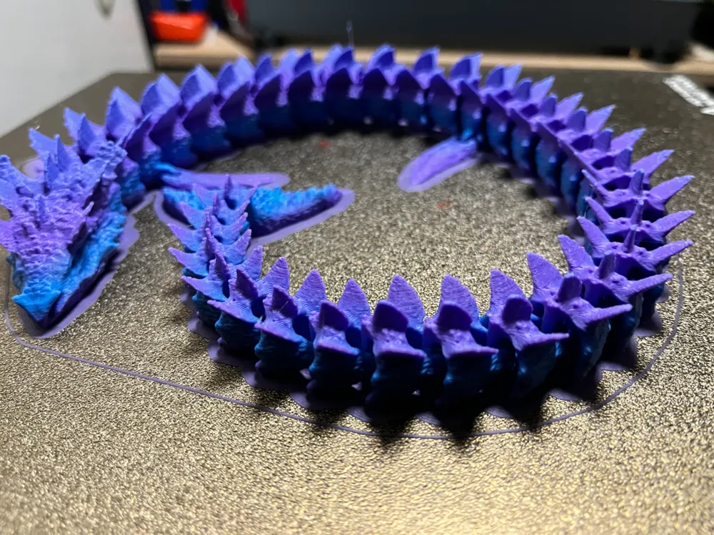 AQUATIC DRAGON - Free 3D Print Model - MakerWorld