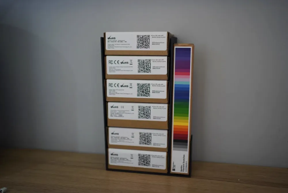 Bambu Kit Box & Swatches Storage Stack/拓竹盲盒组件色卡收纳架 by Iced_Americano ...