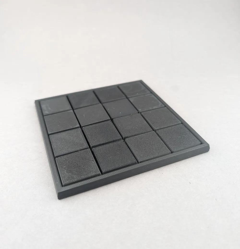 Fantasy Base Tray 4x4 & square base 25x25mm by RSdesign3D - MakerWorld