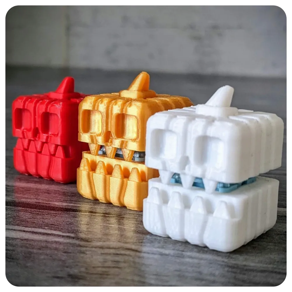 Pumpkin Key Switch Fidget Toy - Free 3D Print Model - MakerWorld