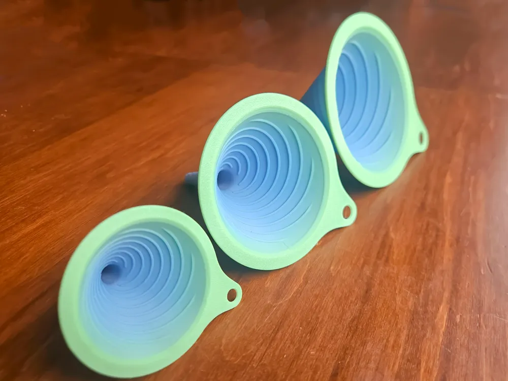 Fast vortex Funnel with Air outlet Print in place by Mr_Andre ...