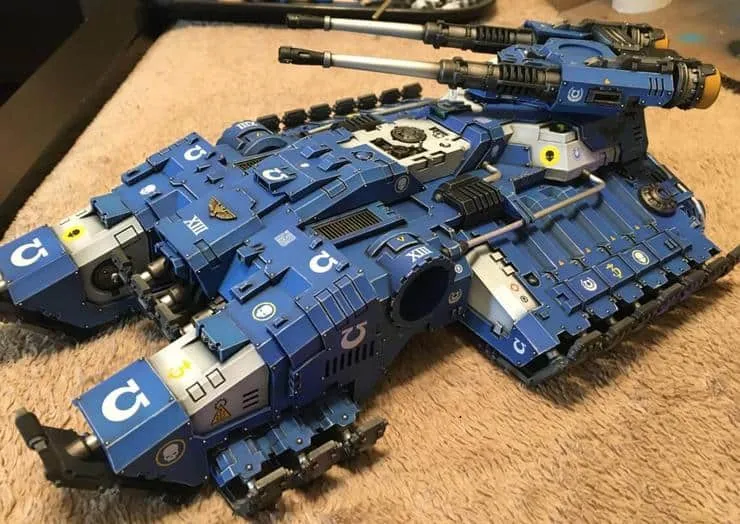 40k Astraeus Heavy Battle Tank - Free 3D Print Model - MakerWorld